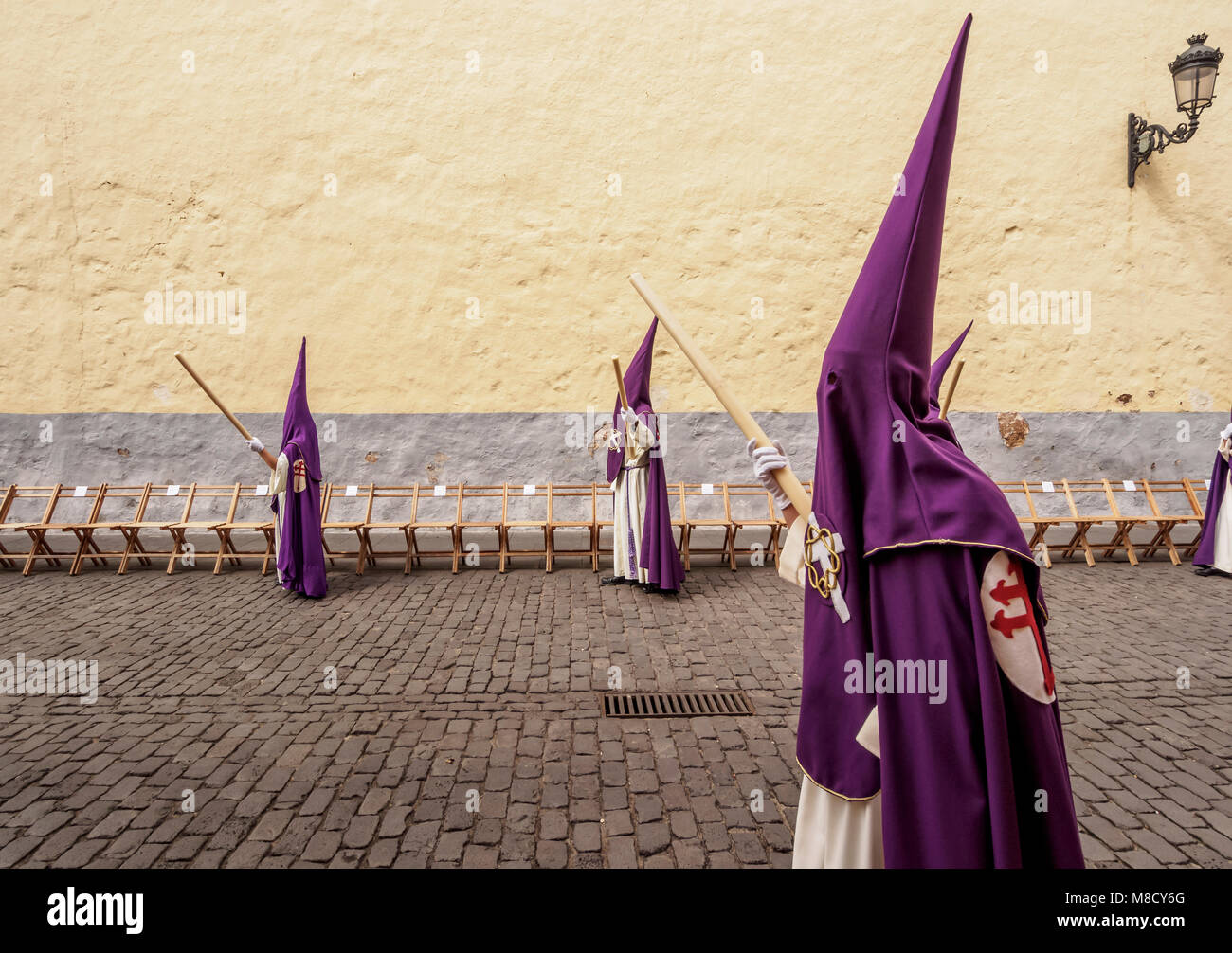 Traditional Easter Holy Week Procession in San Cristobal de la Laguna ...