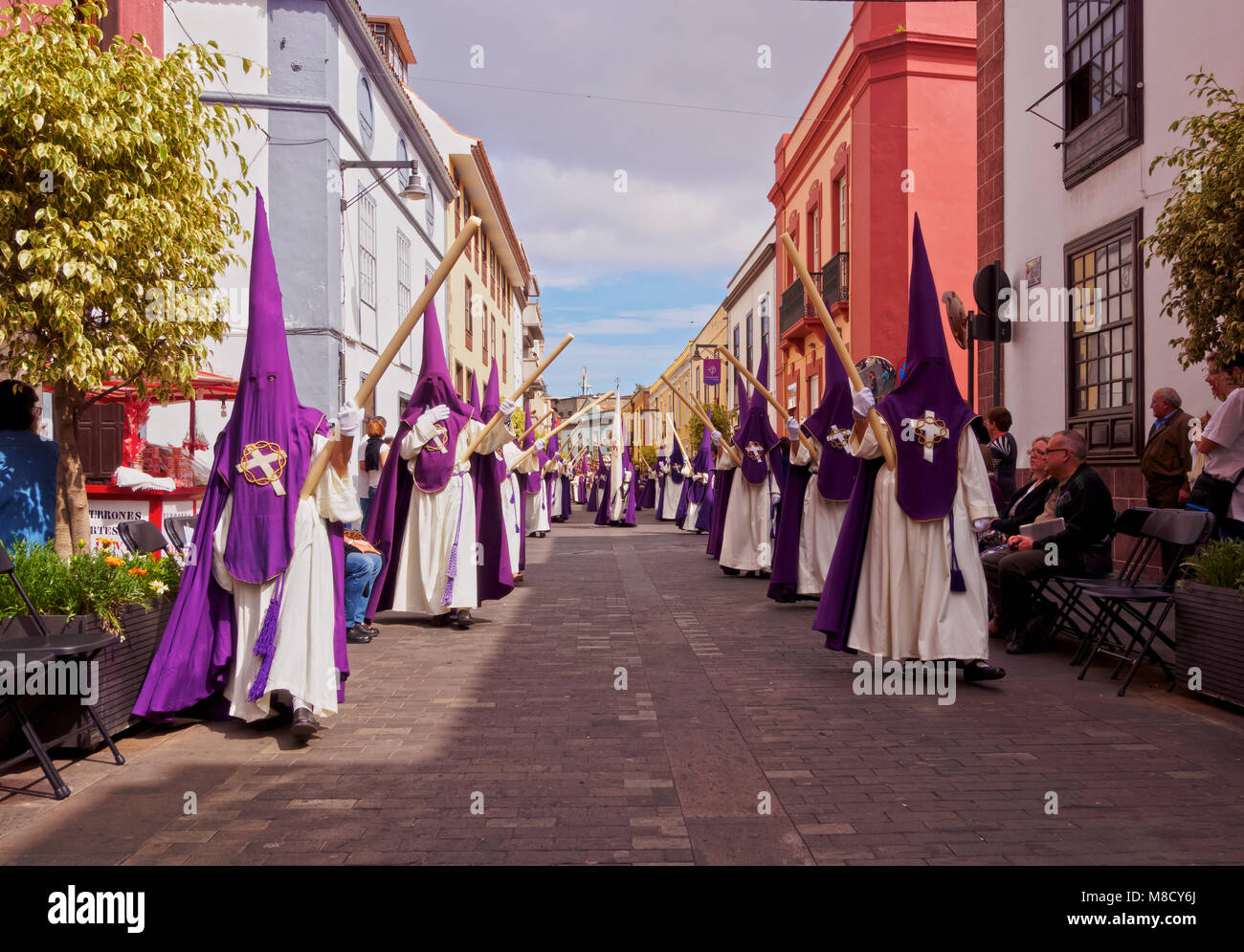Traditional Easter Holy Week Procession in San Cristobal de la Laguna ...