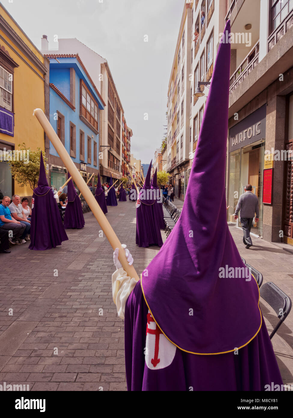 Traditional Easter Holy Week Procession in San Cristobal de la Laguna ...