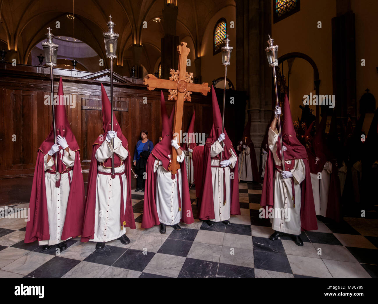 Traditional Easter Holy Week Procession in San Cristobal de la Laguna ...
