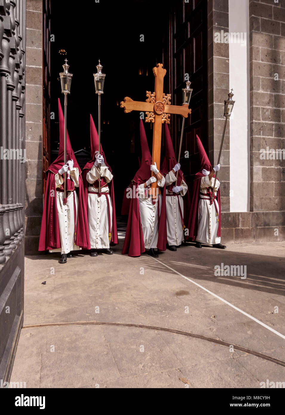 Traditional Easter Holy Week Procession in San Cristobal de la Laguna ...