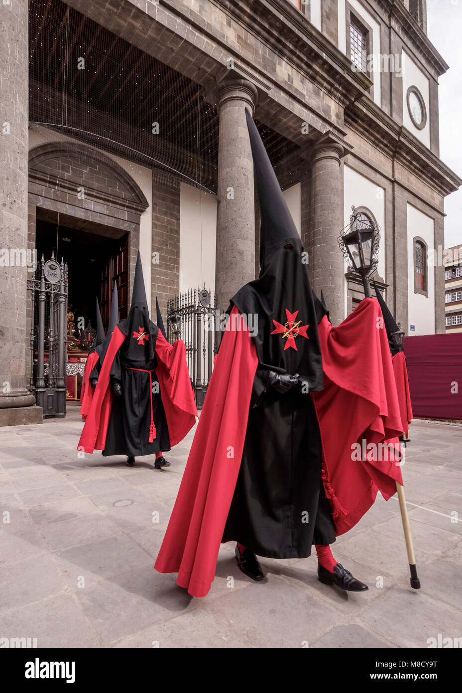 Traditional Easter Holy Week Procession in San Cristobal de la Laguna ...