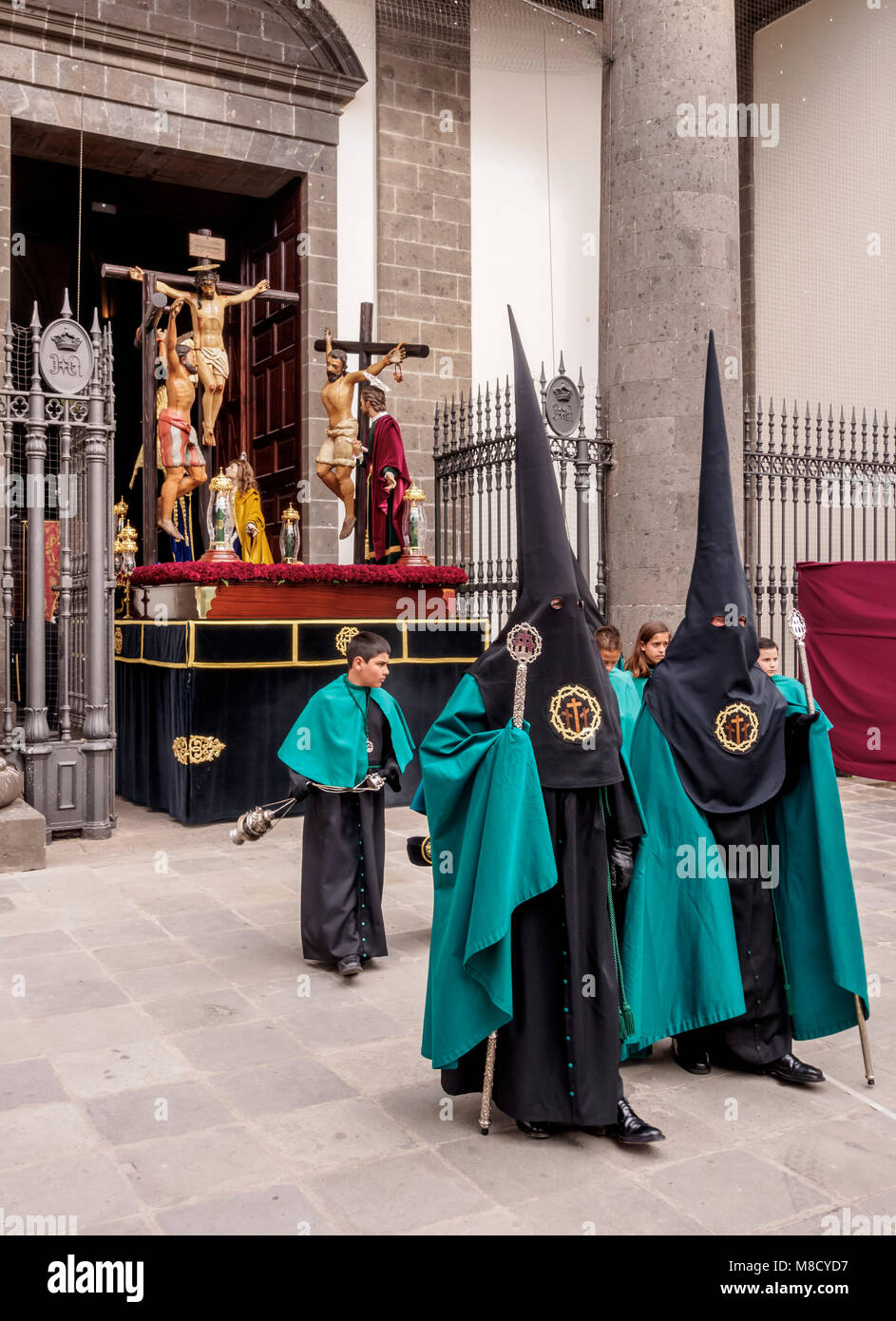 Traditional Easter Holy Week Procession in San Cristobal de la Laguna ...