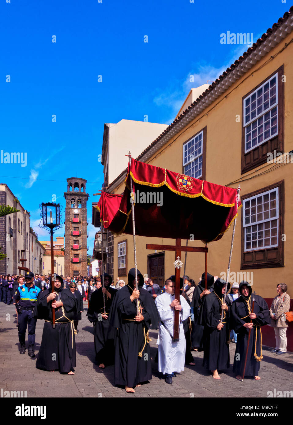 Traditional Easter Holy Week Procession in San Cristobal de la Laguna ...