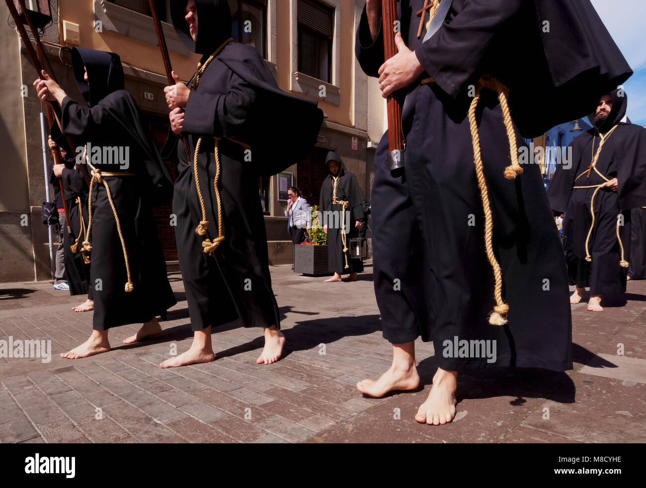 Traditional Easter Holy Week Procession in San Cristobal de la Laguna ...