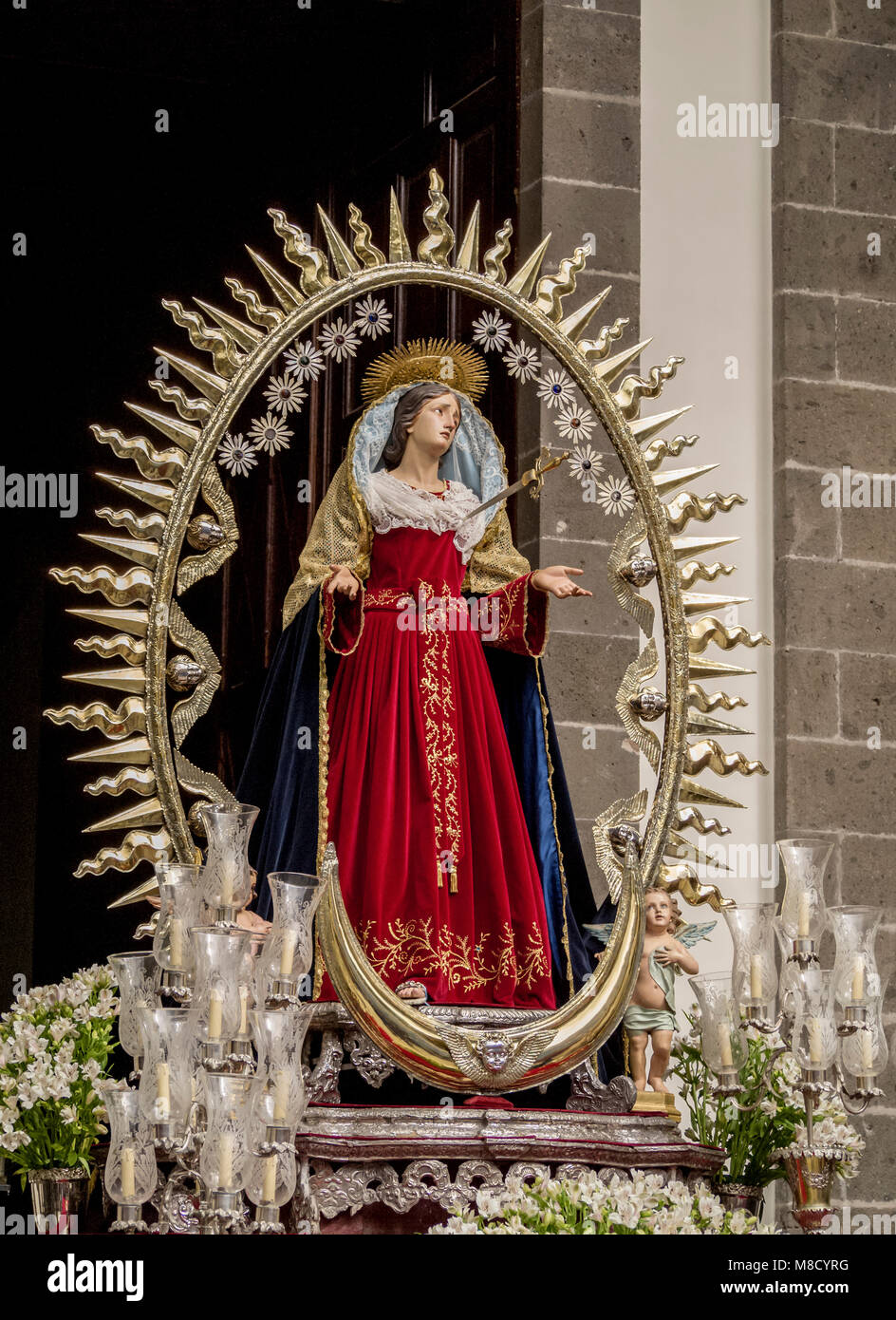 Traditional Easter Holy Week Procession in San Cristobal de la Laguna ...