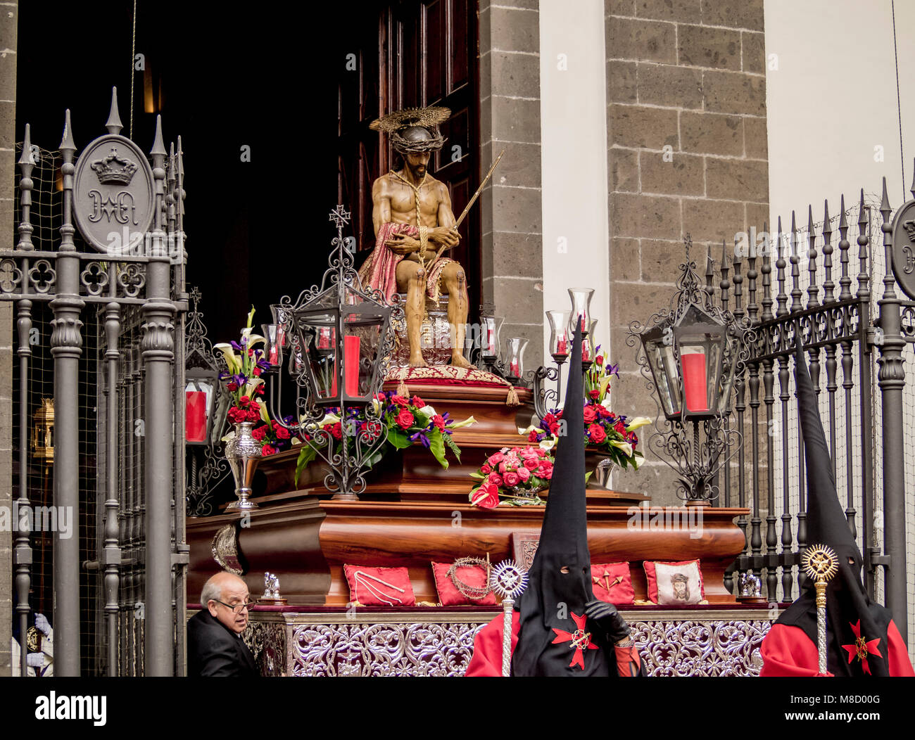 Traditional Easter Holy Week Procession in San Cristobal de la Laguna ...