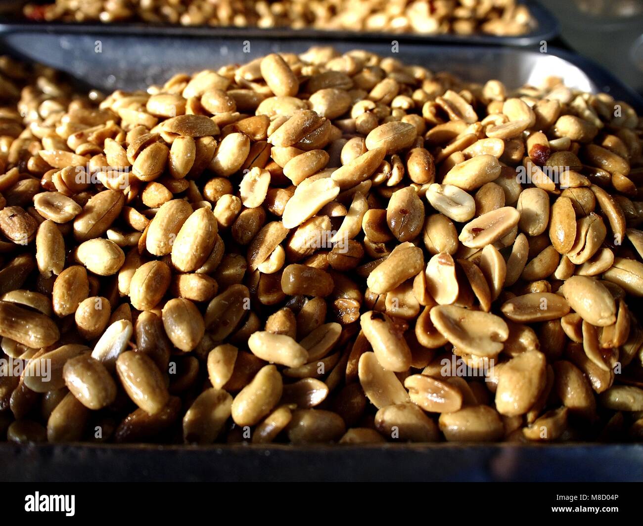 Photo of a bunch of freshly fried peanuts Stock Photo - Alamy