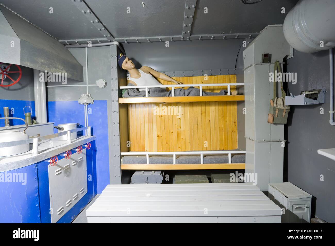 U boat ww2 nazi submarine interior hi-res stock photography and images ...