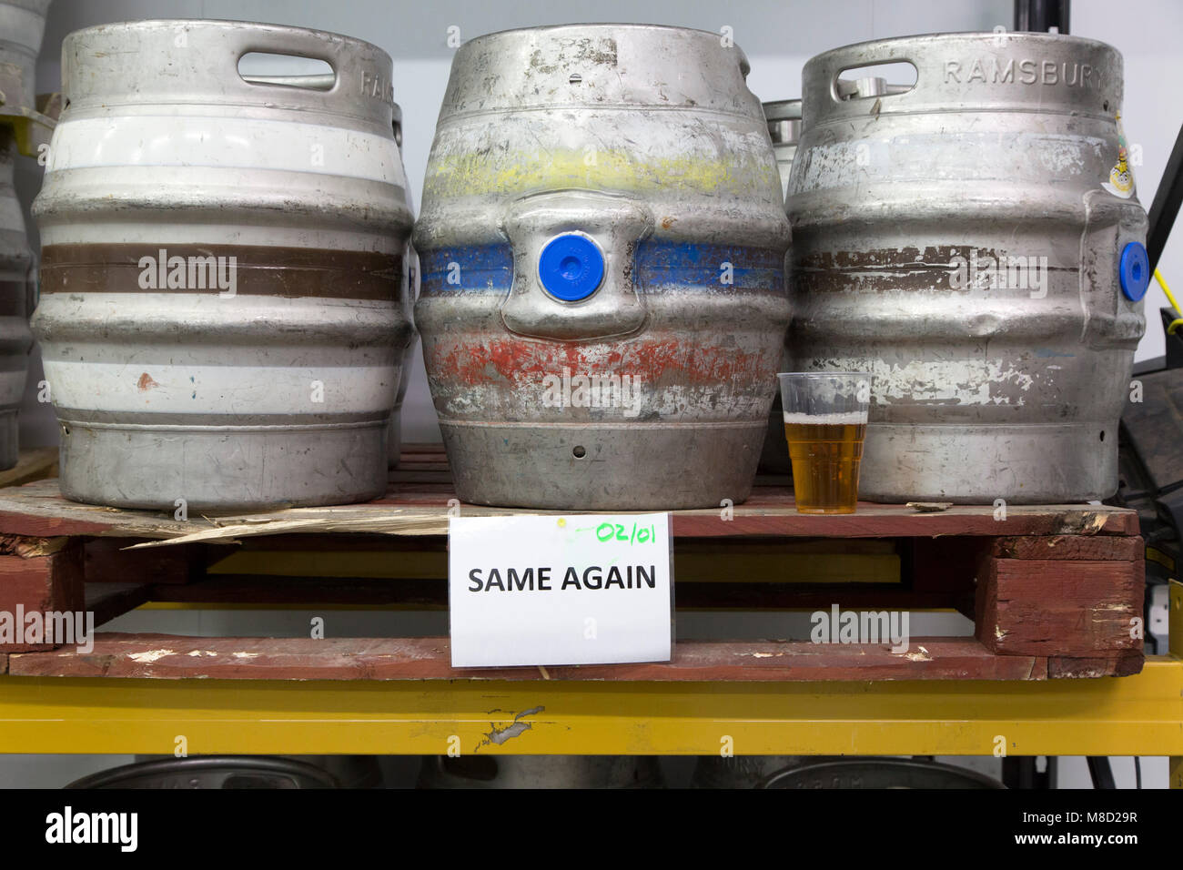 Aluminium barrels hi-res stock photography and images - Alamy