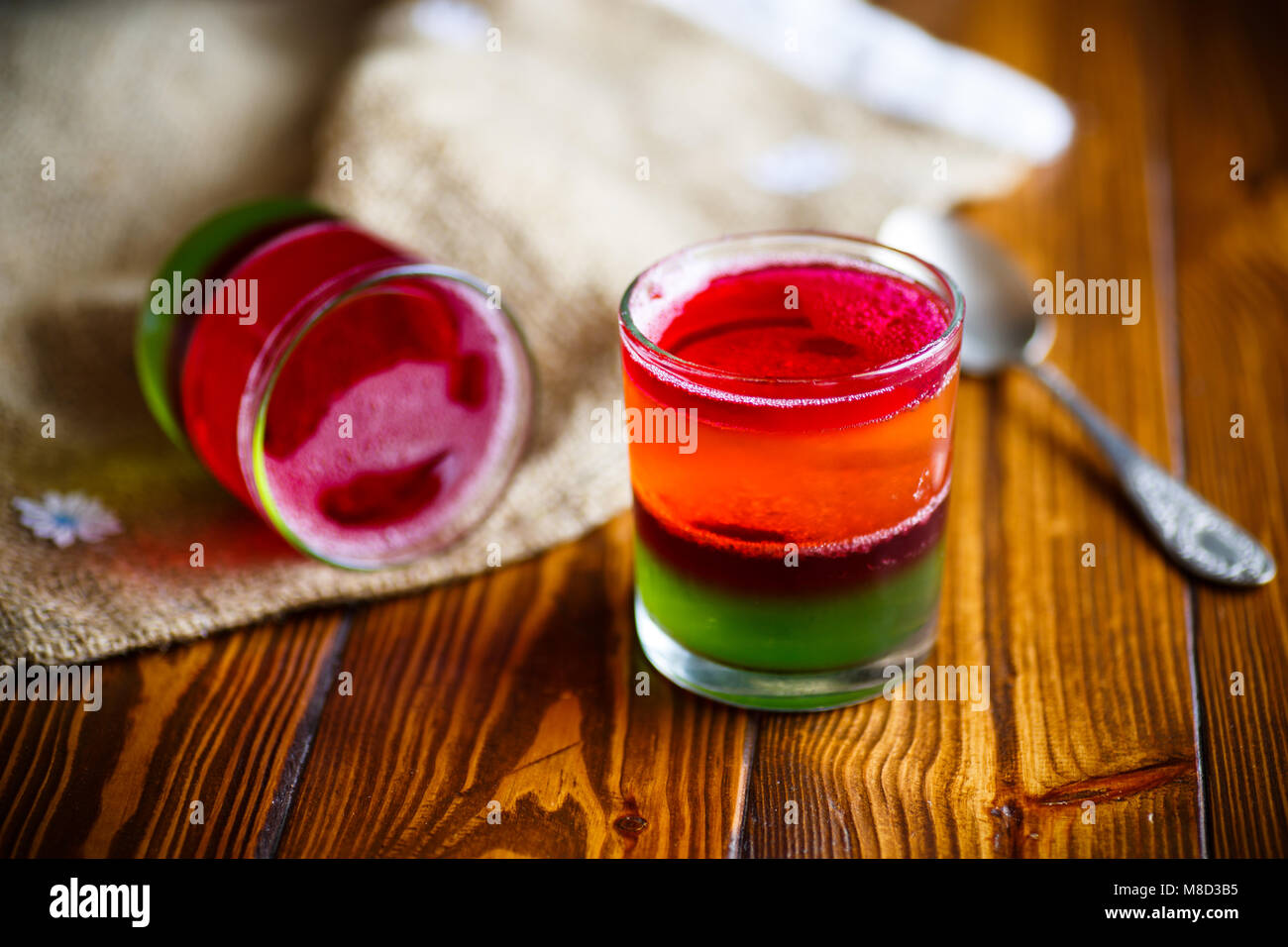 jelly fruit colored puff Stock Photo - Alamy