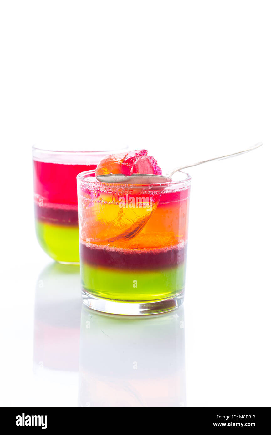 jelly fruit colored puff Stock Photo - Alamy