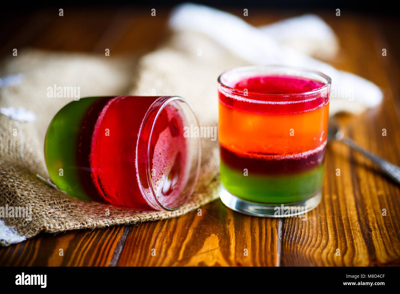 jelly fruit colored puff Stock Photo - Alamy