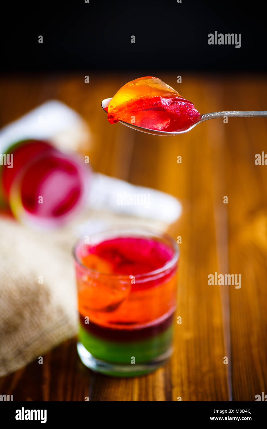 jelly fruit colored puff Stock Photo - Alamy