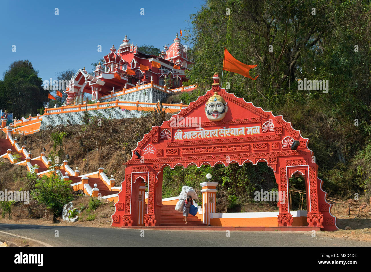India goa hanuman temple hi-res stock photography and images - Alamy
