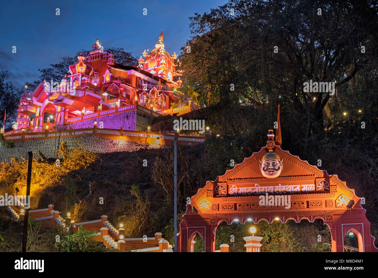 India goa hanuman temple hi-res stock photography and images - Alamy