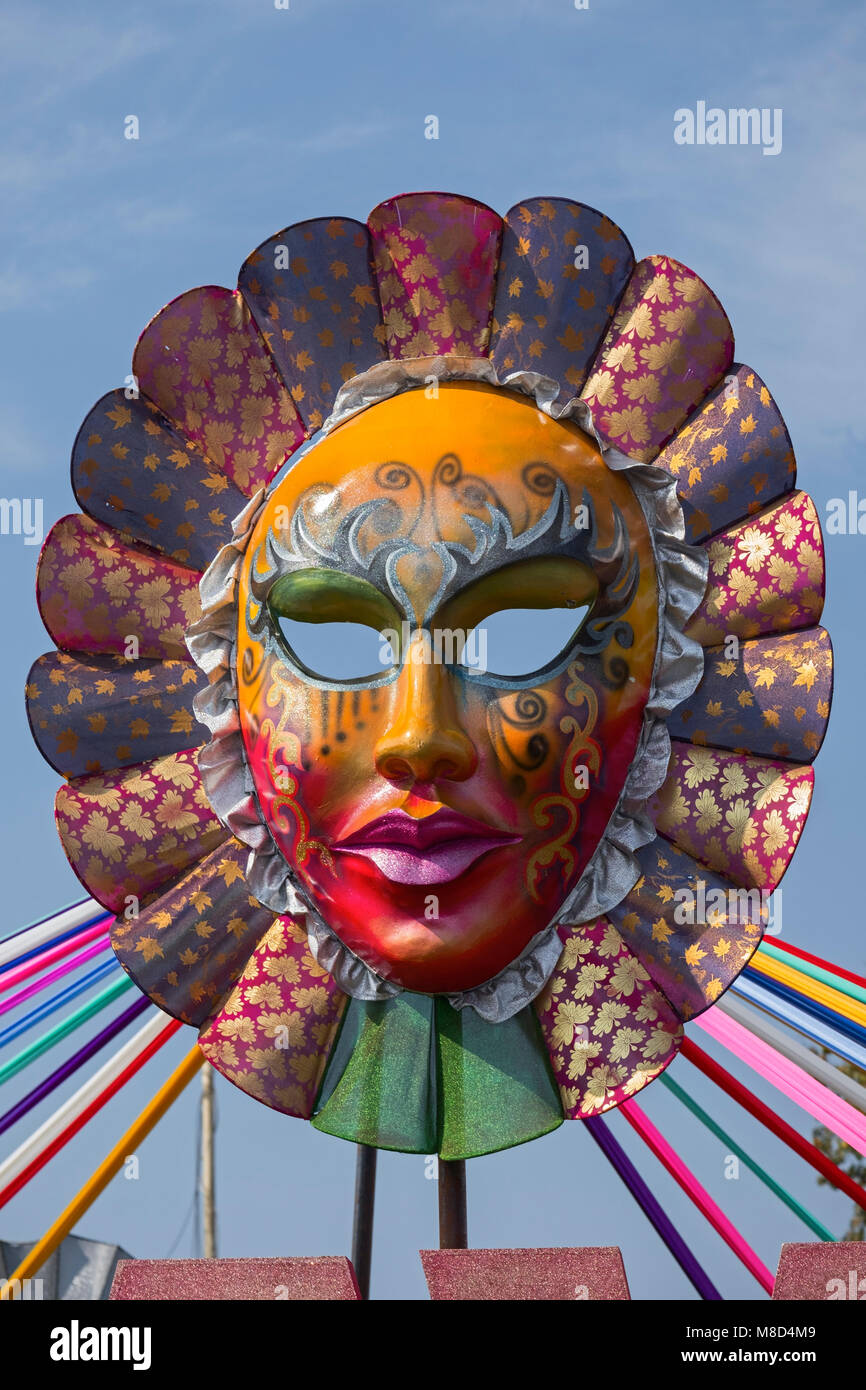 Goa Carnaval mask Margao Goa India Stock Photo - Alamy
