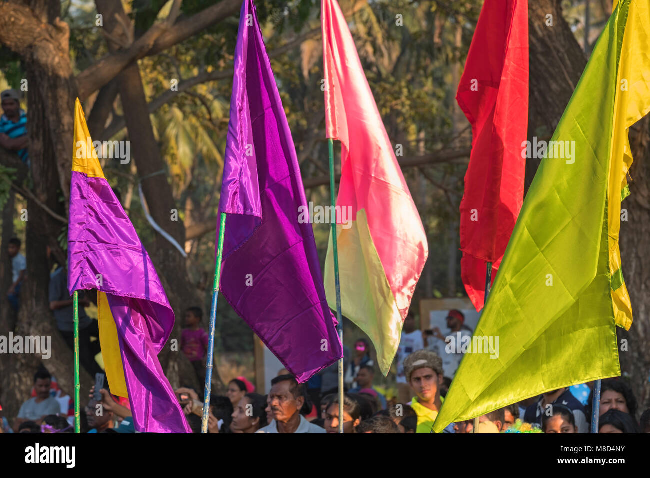 Flags of india hi-res stock photography and images - Alamy