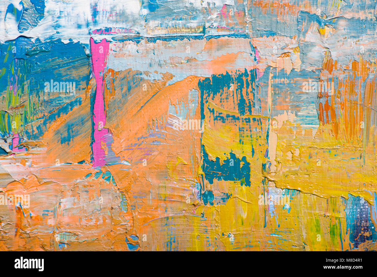 Abstract art background. Hand-painted Stock Photo - Alamy