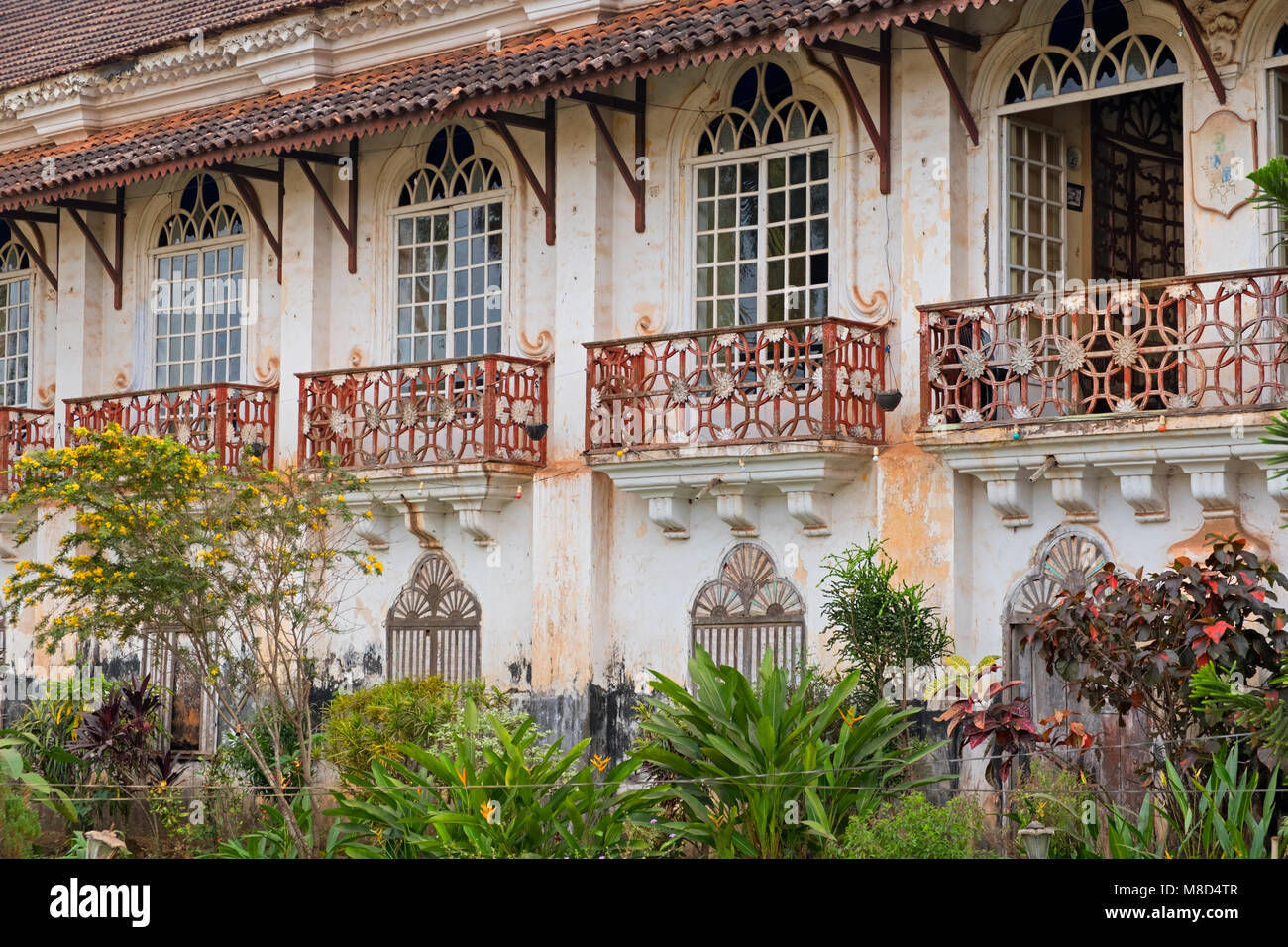 Braganza Pereira House Chandor Goa India Stock Photo - Alamy