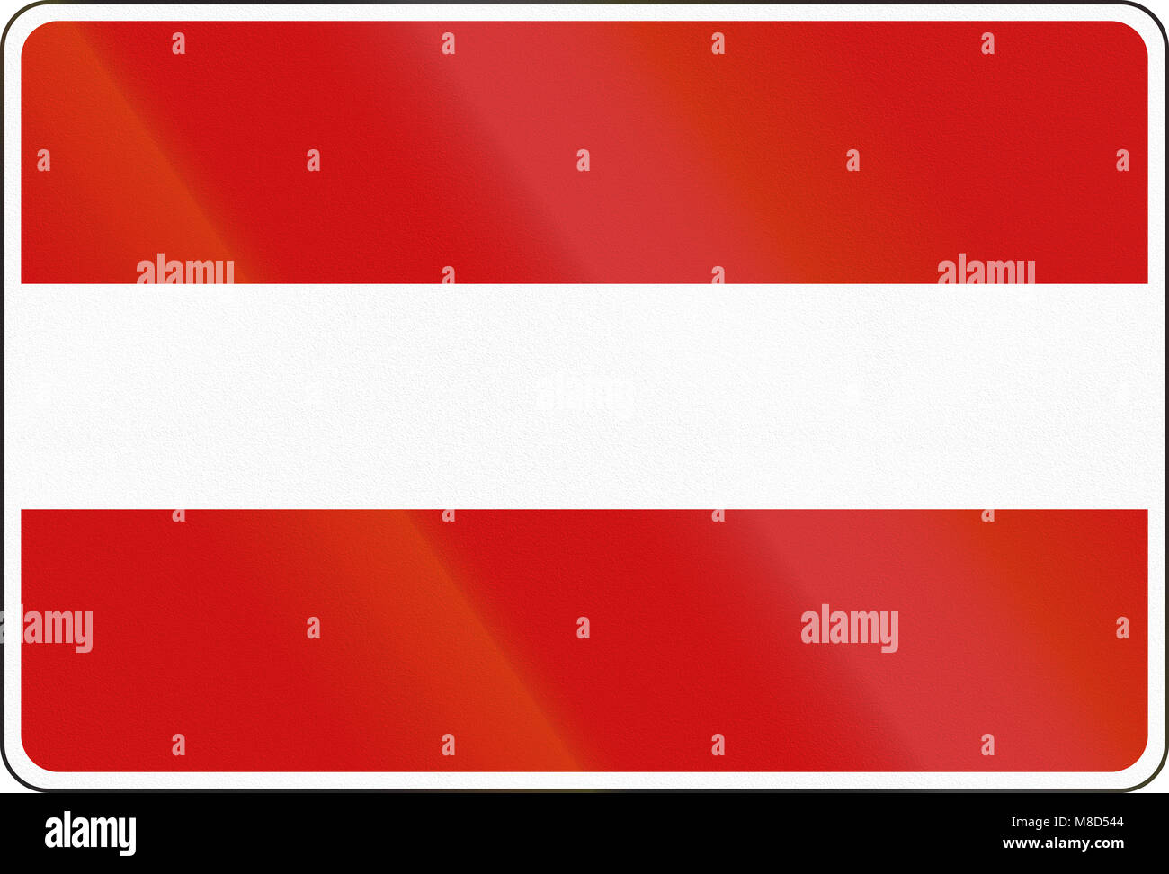 German inland water navigation sign - No entry for any vessels Stock ...