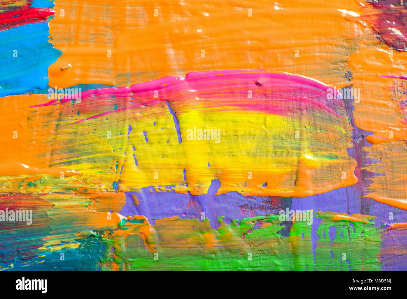 Abstract art background. Hand-painted Stock Photo - Alamy
