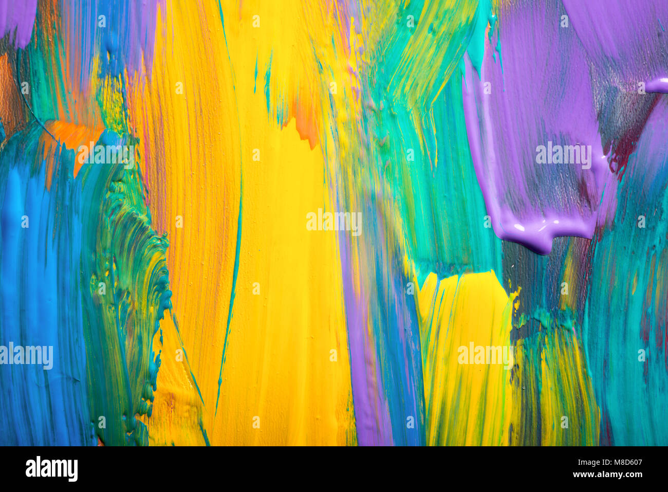 Abstract art background. Hand-painted Stock Photo - Alamy