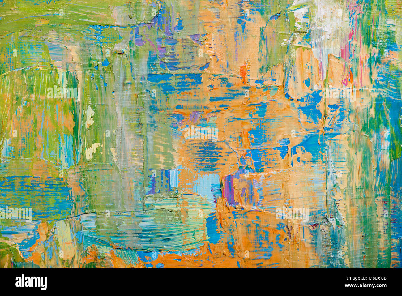 Abstract art background. Hand-painted Stock Photo - Alamy