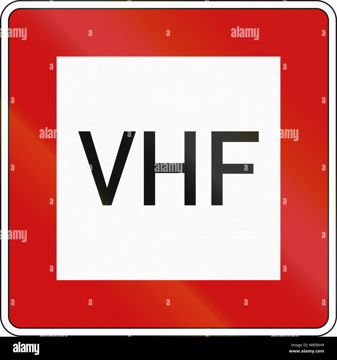 Vhf letter hi-res stock photography and images - Alamy