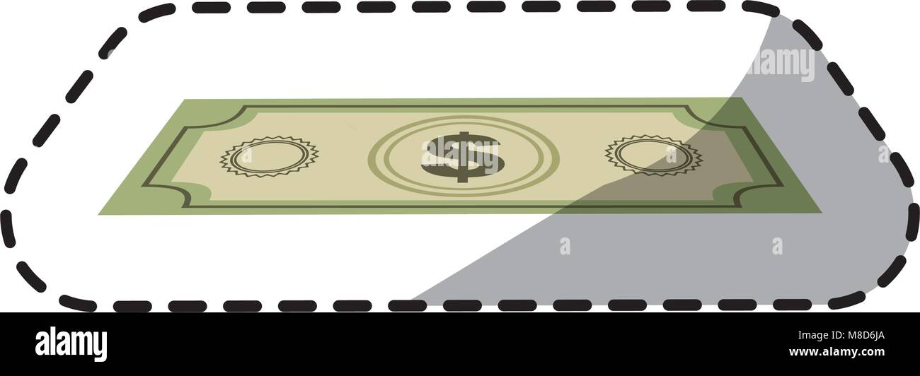 green bill dollar money Stock Vector Image & Art - Alamy
