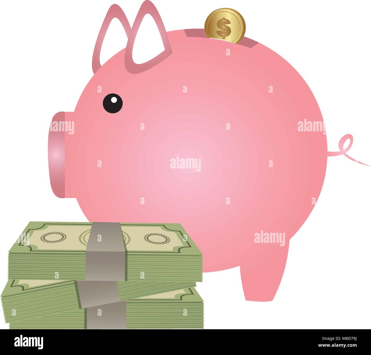 pig save money housing Stock Vector Image & Art - Alamy