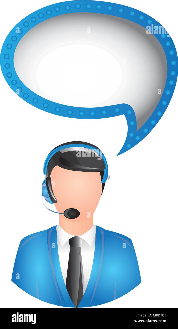 Man male headphone bubble hi-res stock photography and images - Alamy