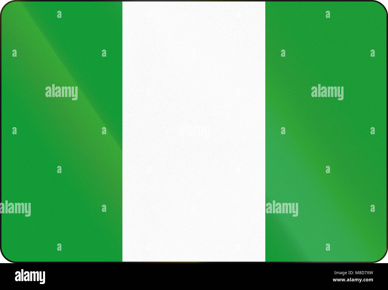 German inland water navigation sign - Passage is allowed Stock Photo ...