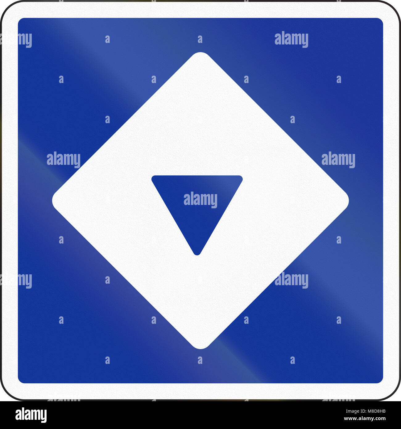 German inland water navigation sign - Permission for specific pushed ...