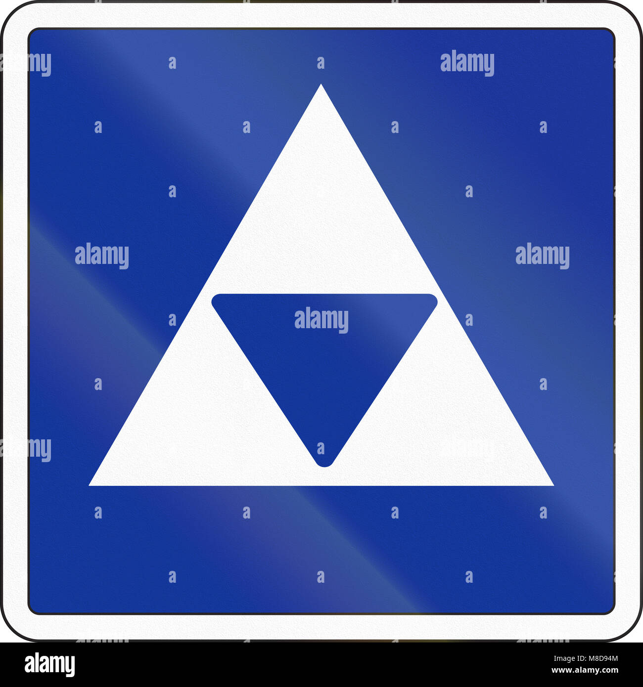 German inland water navigation sign - Permission for specific pushed ...