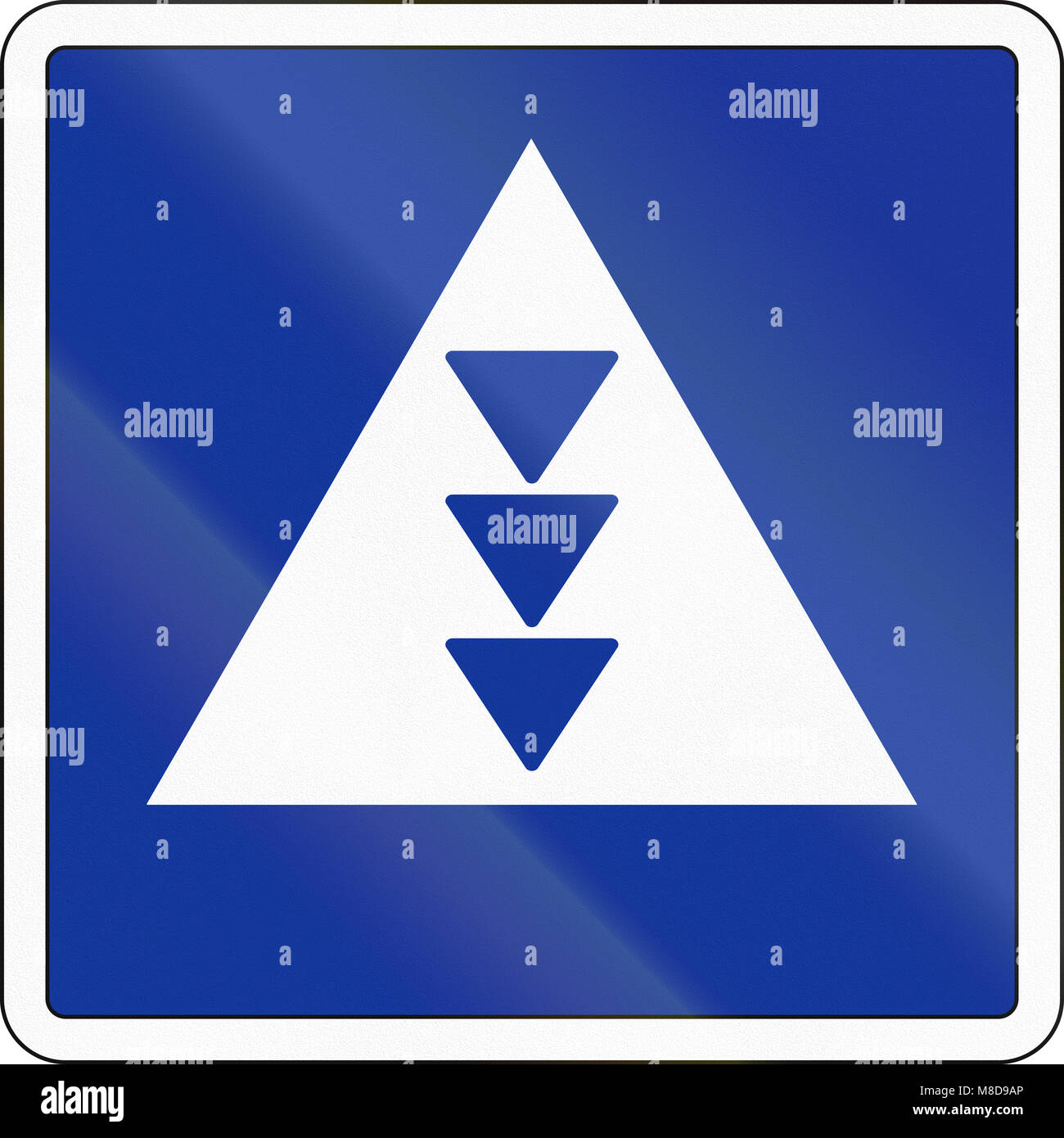 German inland water navigation sign - Permission for specific pushed ...