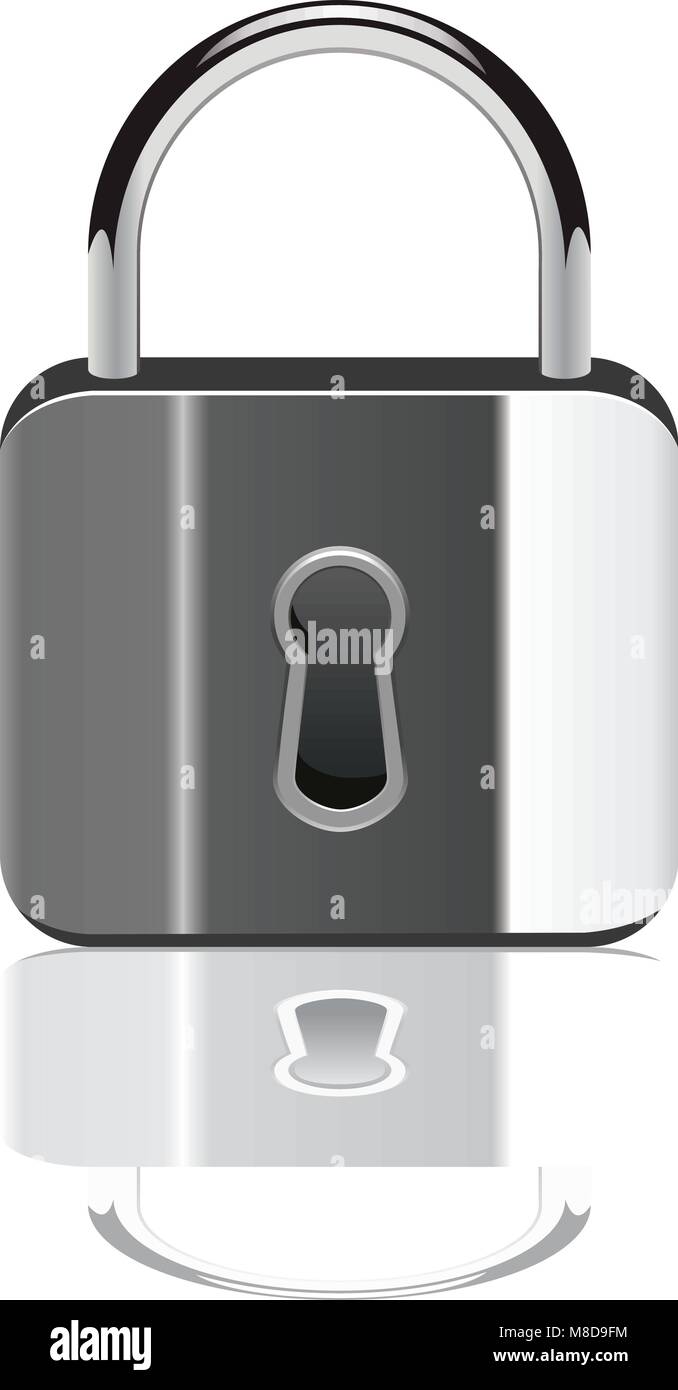 Cartoon padlock hi-res stock photography and images - Alamy