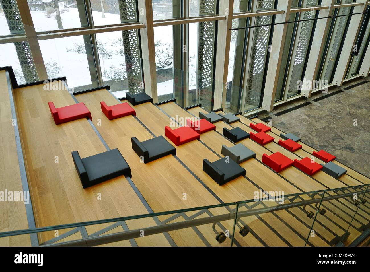 View of the National Arts Centre (NAC), a performing arts venue located ...
