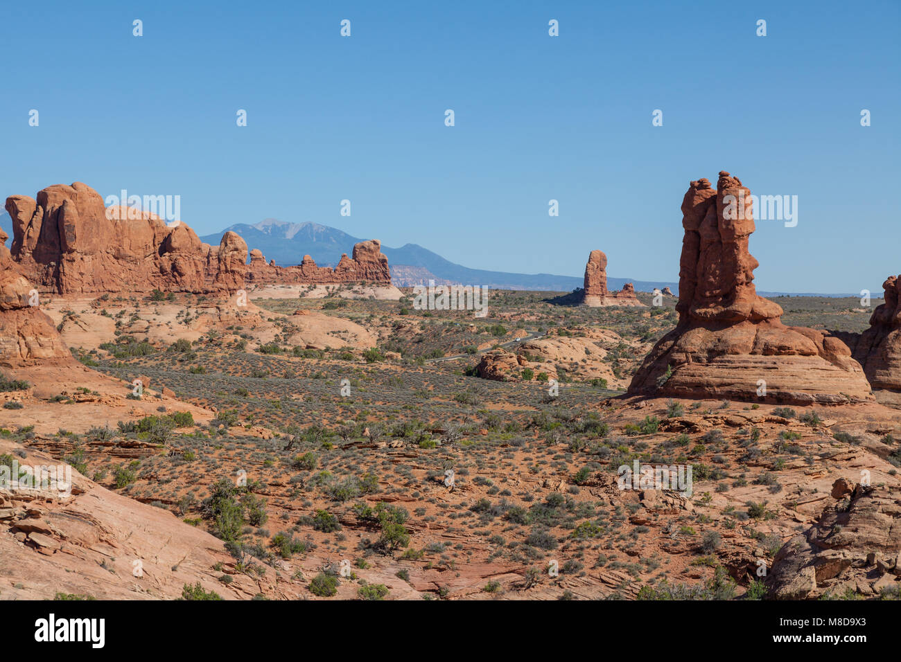 Arches National Park Landscape Moab Utah Stock Photo - Alamy