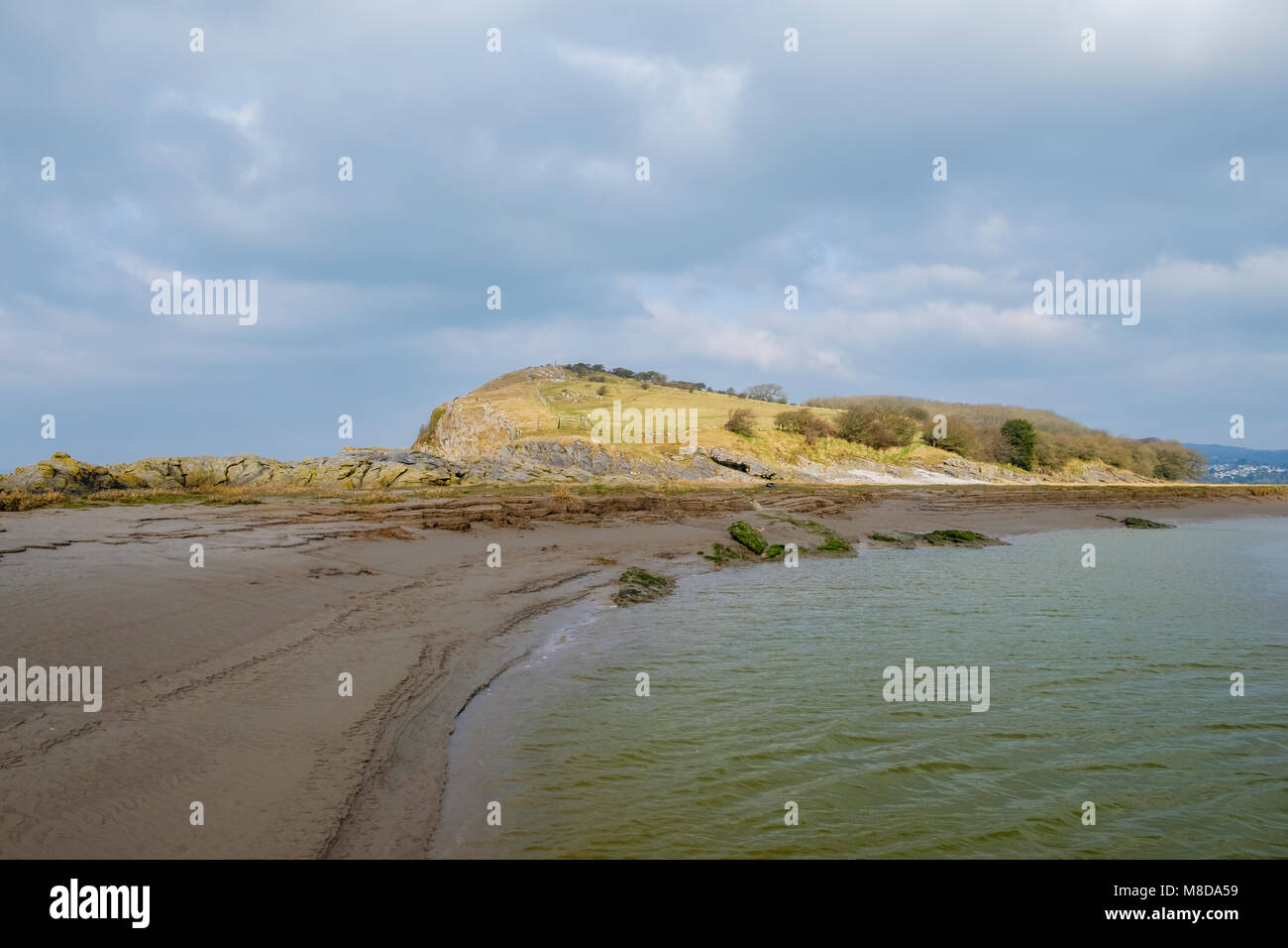 Humphrey Head, Grange, Cumbria, England Stock Photo - Alamy