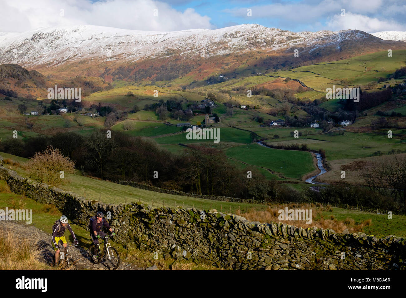 Views in Kentmere Valley, Lake District National Park, Cumbria Stock ...