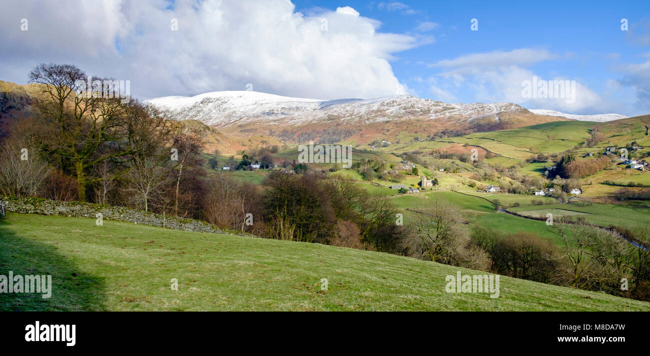 Views in Kentmere Valley, Lake District National Park, Cumbria Stock ...