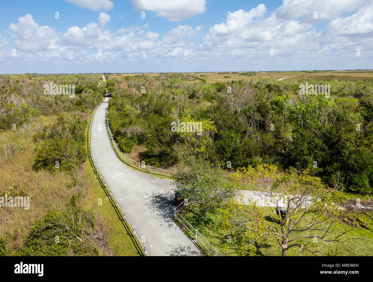 Everglades national park florida aerial hi-res stock photography and ...