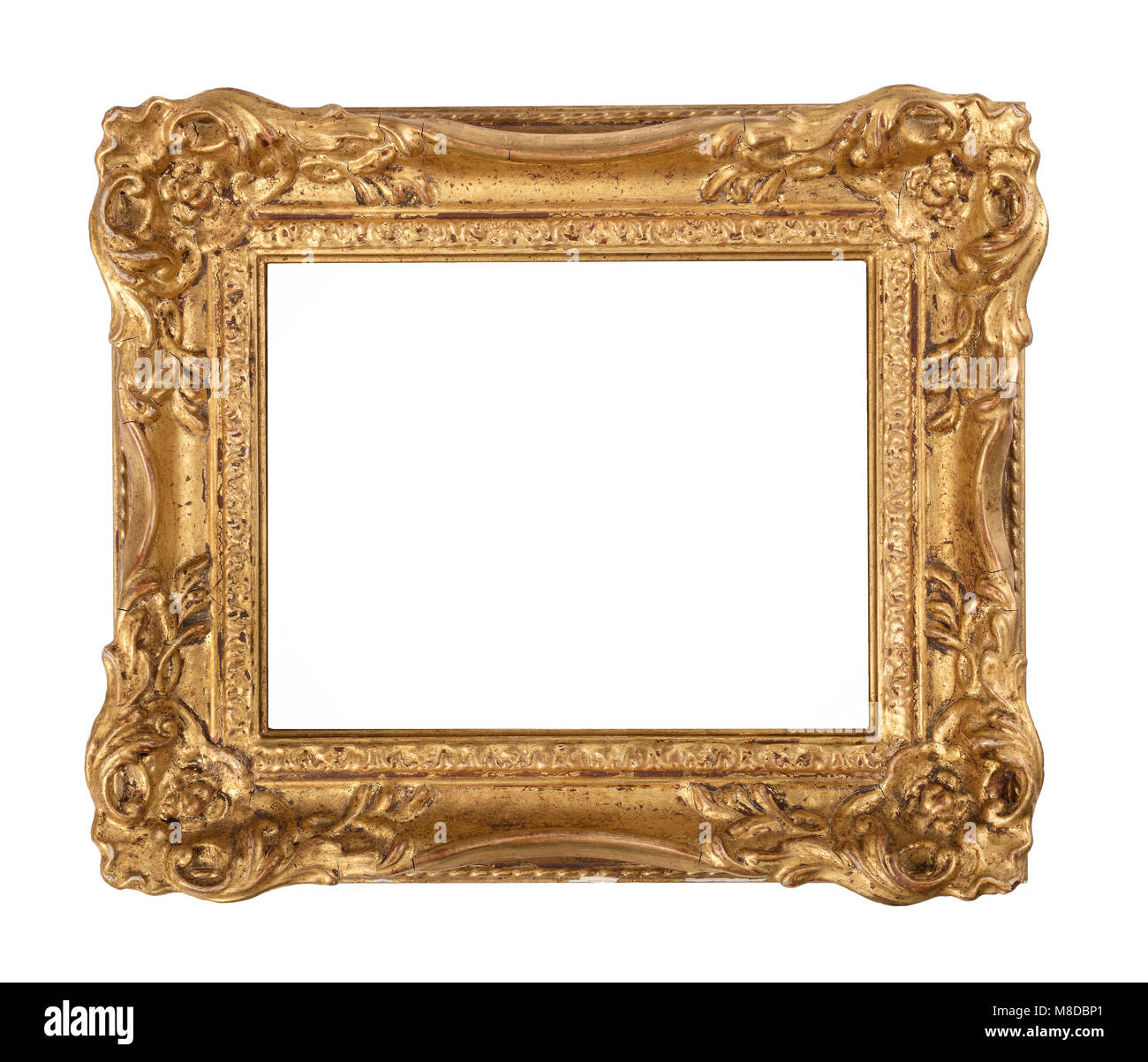 gilded antique swept frame Stock Photo - Alamy