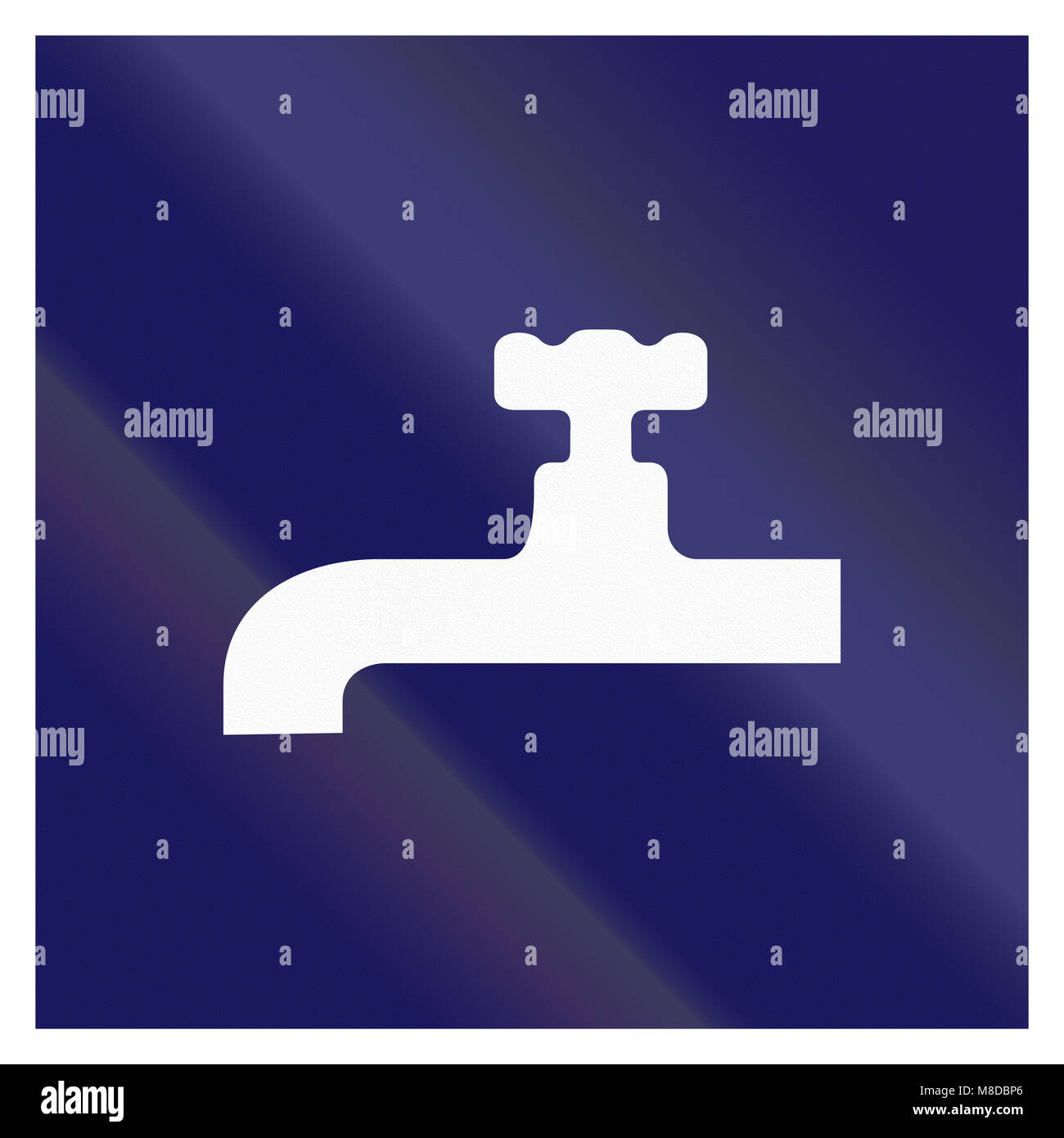 Maritime fairway sign of Finland - Drinking water supply Stock Photo ...