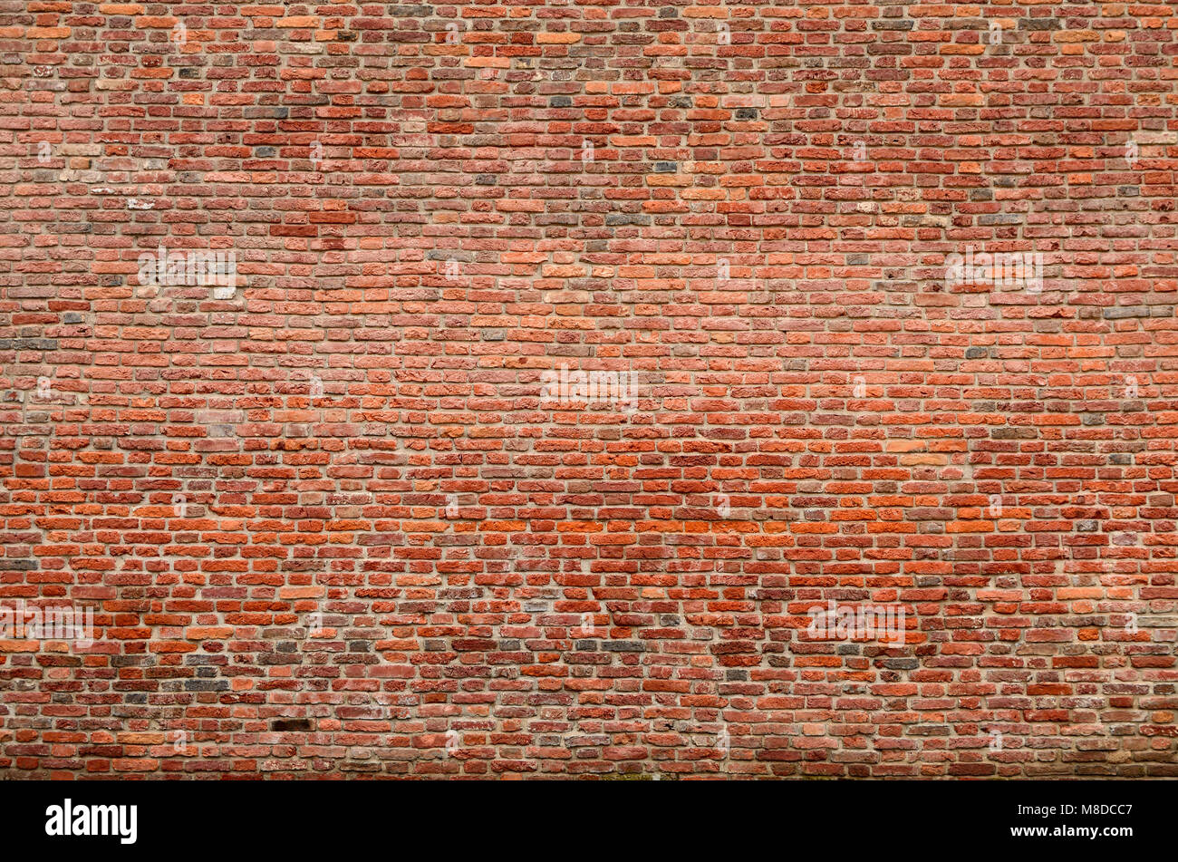 Wall of red brick.Masonry has a peculiar texture Stock Photo - Alamy