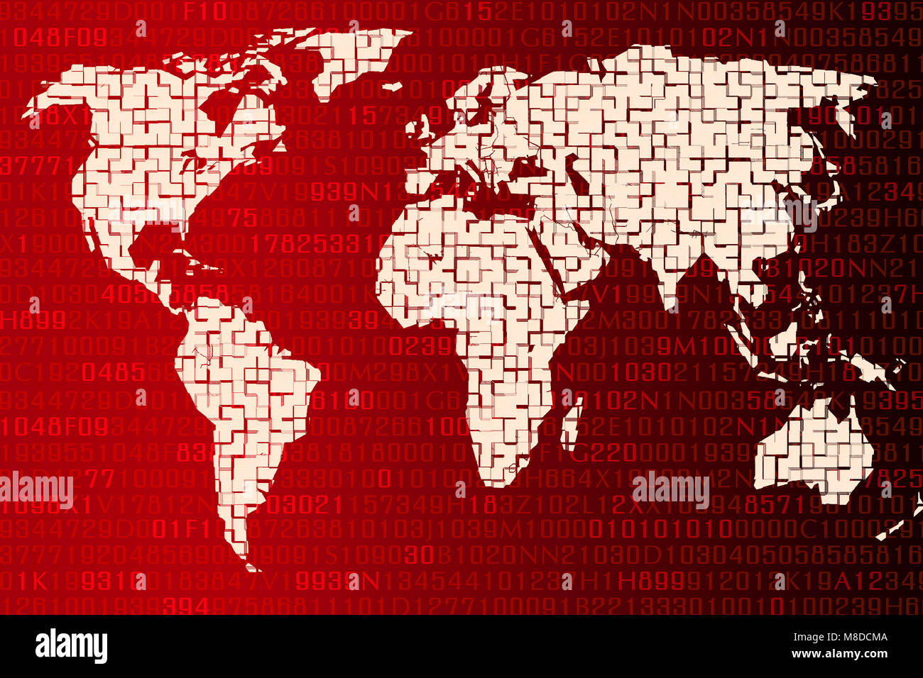 Digital earth hi-res stock photography and images - Alamy