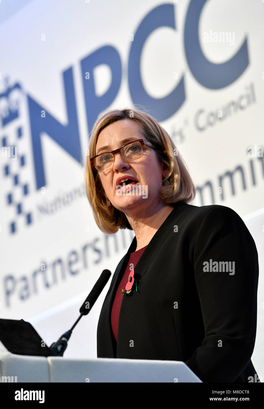 Amber rudd giving a speech hi-res stock photography and images - Alamy
