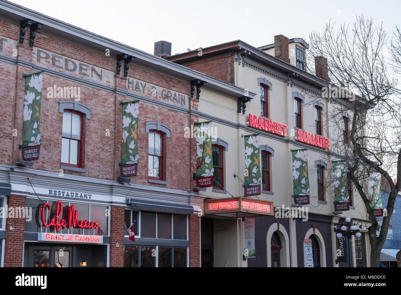 Victoria british columbia market square hi-res stock photography and ...