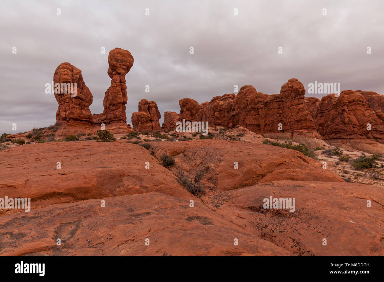 Arches National Park Landscape Moab Utah Stock Photo - Alamy